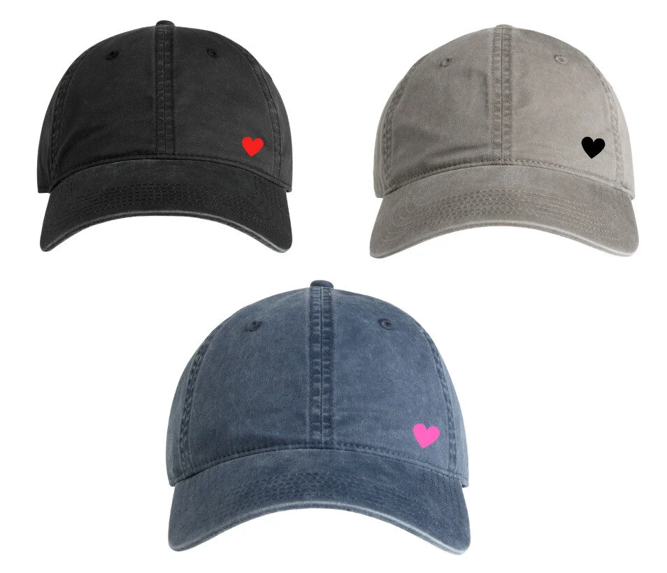 Faded LOVE Caps - Embroidery Hub Australia